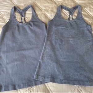 lululemon athletica | Tops | Lululemon Racerback Blue Denim Dye | Poshmark